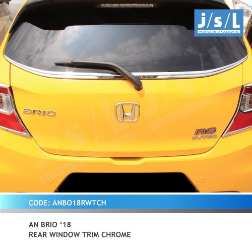 Jual All New Brio 2018 Aksesoris JSL List Kaca Belakang Rear Window ...