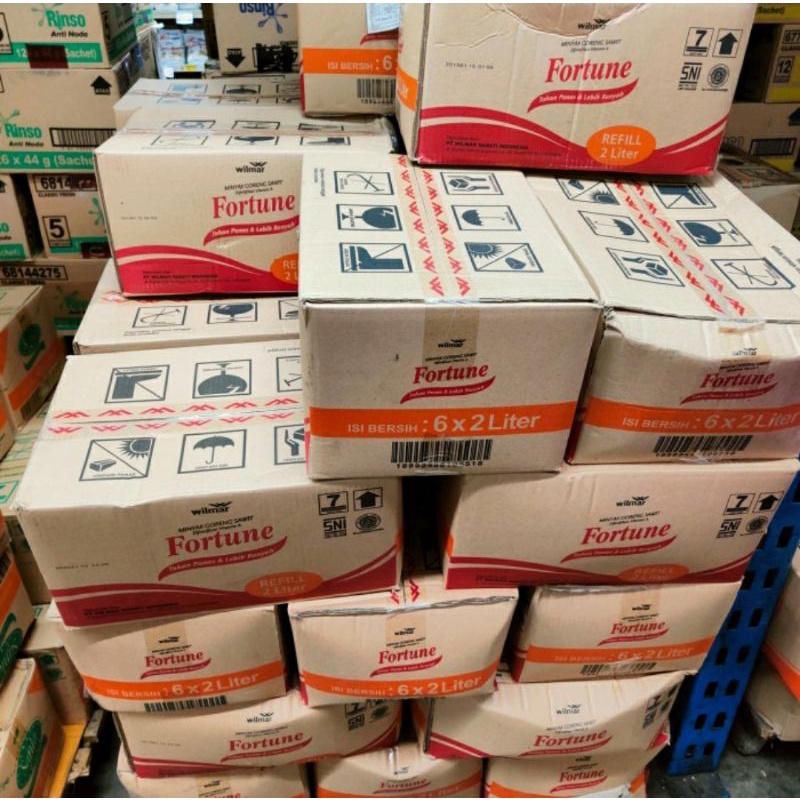 Jual Minyak Goreng Fortune 2 liter 1 dus | Shopee Indonesia