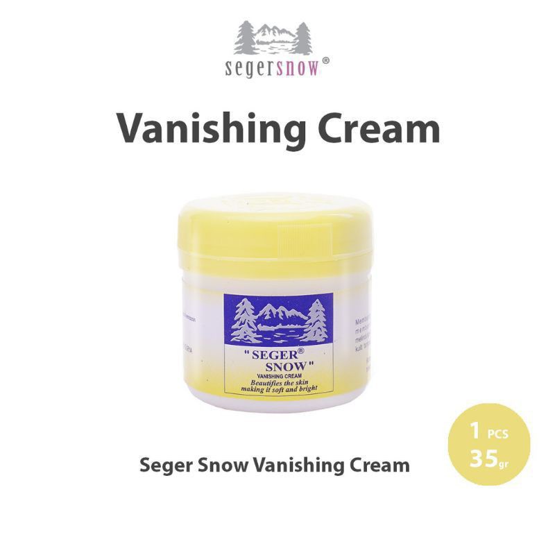 Jual [ SEGER SNOW ] Vanishing Cream(Kuning) | Shopee Indonesia
