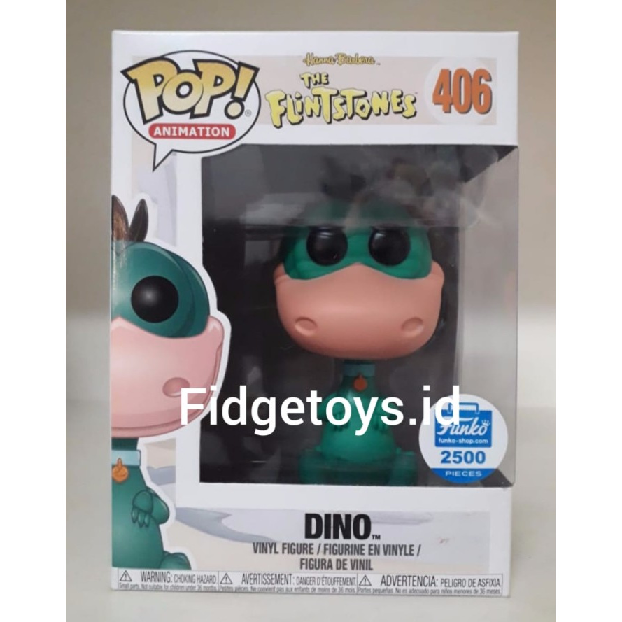 Jual Funko Pop! The Flintstones Green Dino - Funko Limited Edition 2500 ...