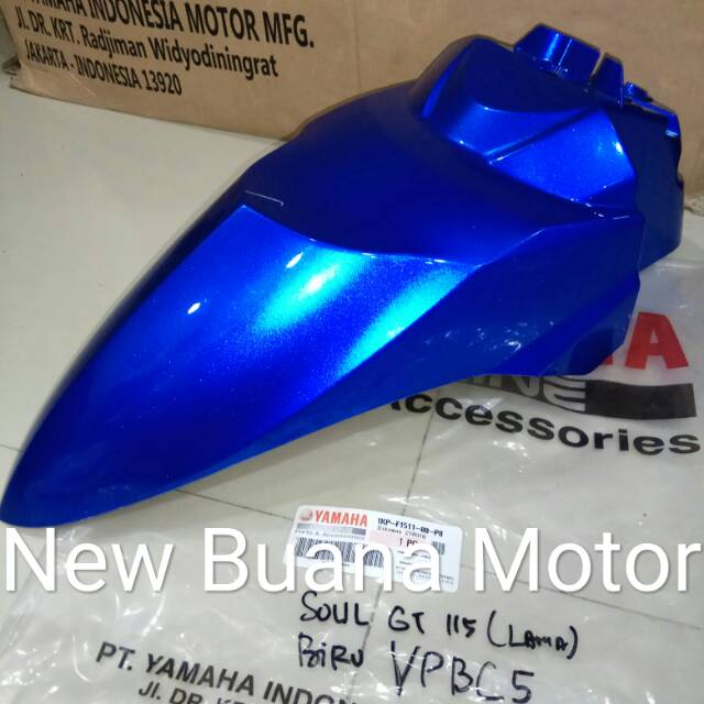 Jual Spakbor Depan Mio Soul GT 115 Lama Biru Yamaha | Shopee Indonesia