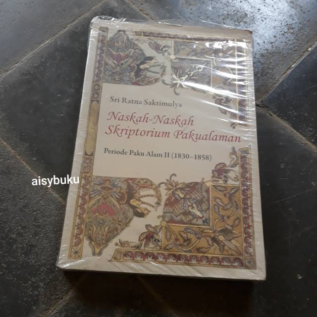 Jual Naskah naskah skriptorium pakualaman sri ratna saktimulya | Shopee ...