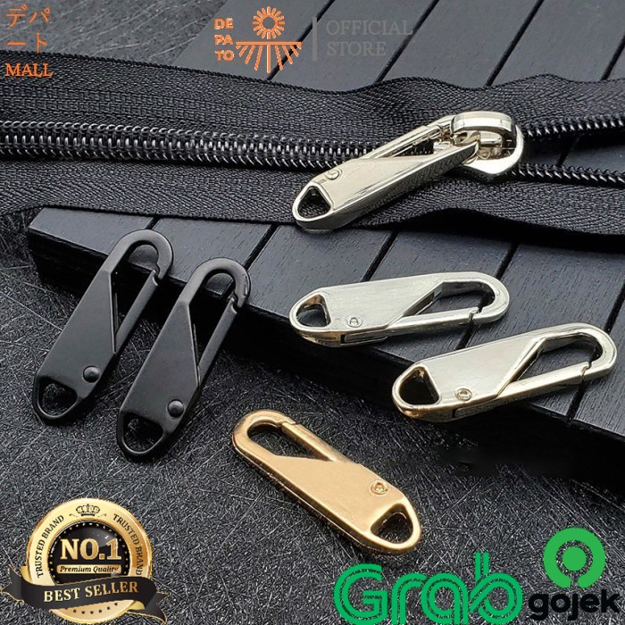 Jual universal detachable zipper puller isi 10 pcs DPT | Shopee Indonesia