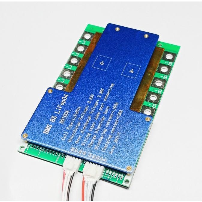 Jual best seller] BMS 8s 100A lithium battery Protection Board BMS ...
