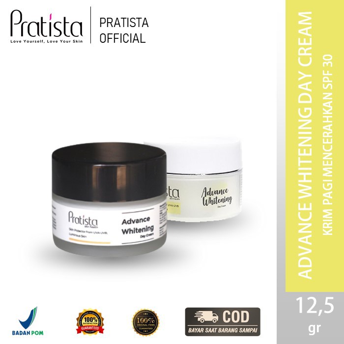 Jual Krim Pencerah Wajah SPF 30 Whitening Glowing Face Pratista ...