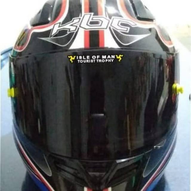 Jual Sticker cutting visor helm helmet isle of man | Shopee Indonesia