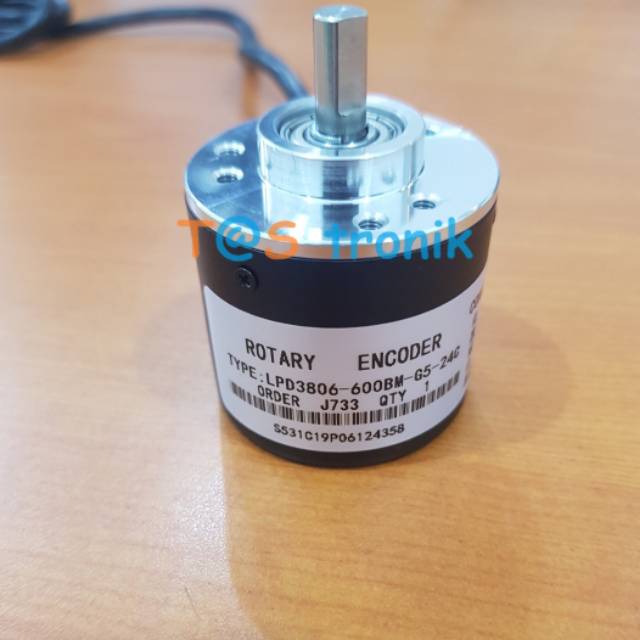 Jual Rotary Encoder 600P 5-24V LPD3806-600BM-G5 optical encoder ...