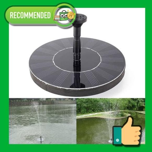 Jual Solar Floating Garden Fountain Pumps Air Mancur Tenaga Matahari ...