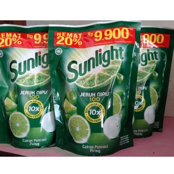 Jual Sunlight sabun cuci piring cair refill 650ml | Shopee Indonesia