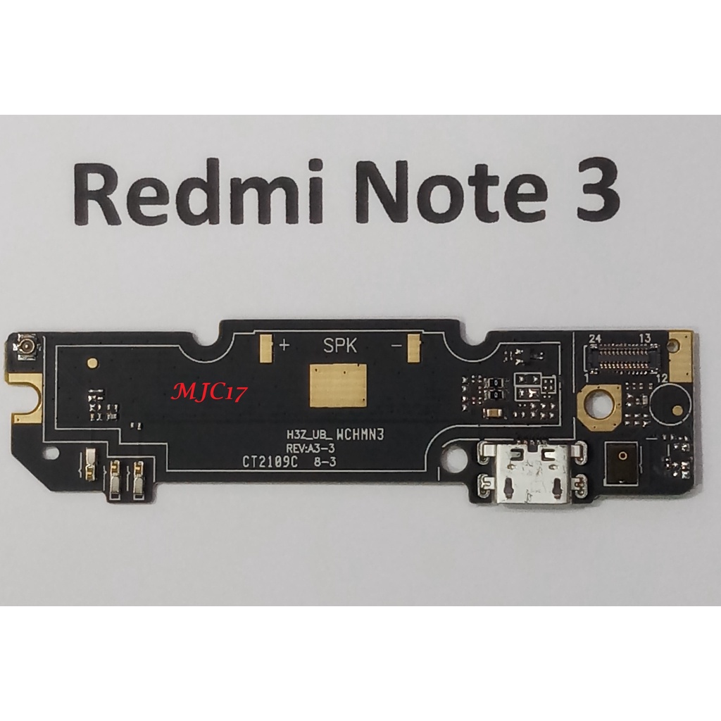 Jual PCB Conector Redmi Note 3 24Pin Flexibel Papan Casan Konektor ...