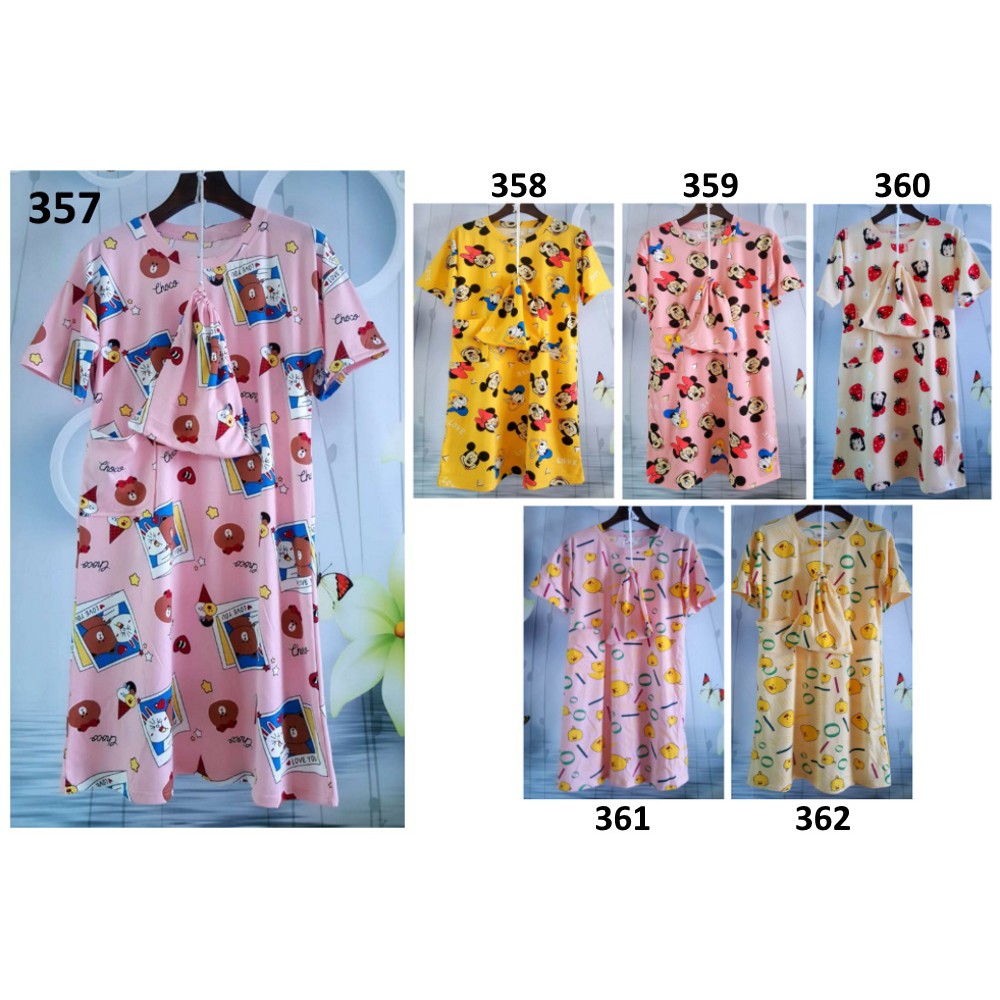 Jual Daster Baju Tidur Wanita Baju Santai Wanita - UKURAN XXL | Shopee ...