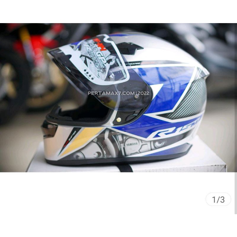 Jual HELM R15M GP FULLFACE | Shopee Indonesia