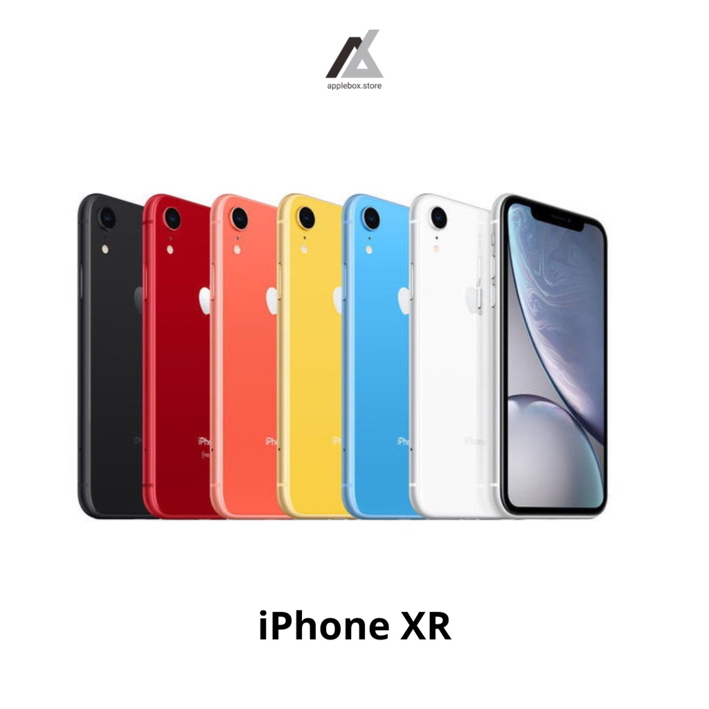 Jual IPHONE XR 64gb / 128GB SECOND ORIGINAL, NORMAL, MULUS, FULLSET & BERGARANSI | Shopee Indonesia