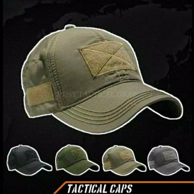 Jual Topi Tactical Perekat - Topi Distro - Topi Velcro | Shopee Indonesia