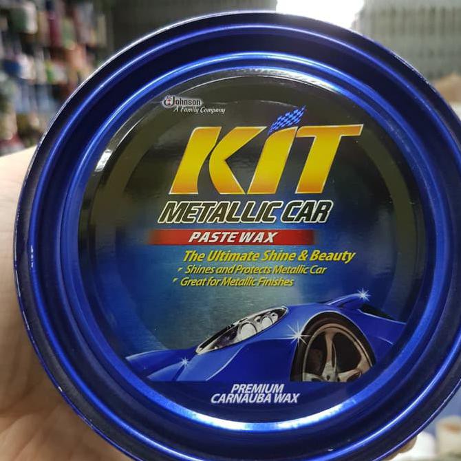 Jual Kit kaleng biru metallic metalic paste wax 225 gr poles kompon ...