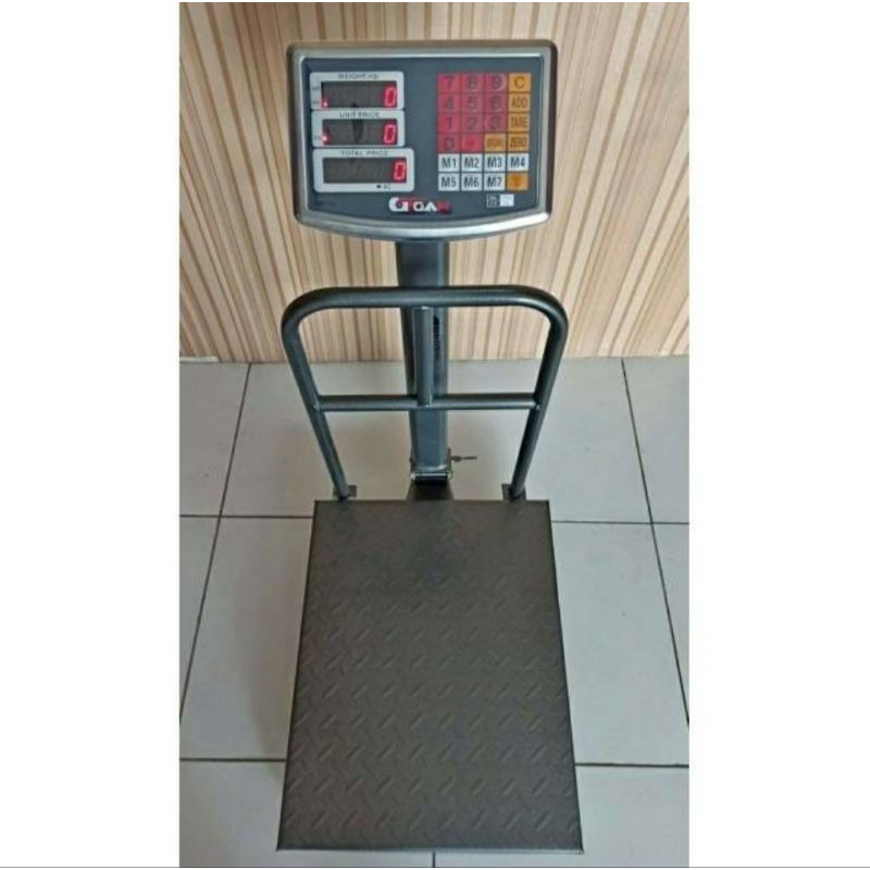 Jual Timbangan Duduk Digital 300kg GIGAN / Alat Ukur Berat Daging Buah ...