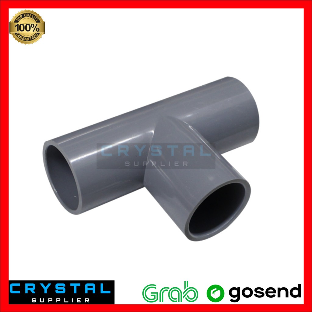 Jual Tee VOSCAR 3/4" inch AW PVC / T Te AW | Shopee Indonesia