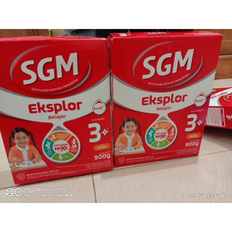 Jual SGM 3+ usia 1-3th rasa madu 900gr | Shopee Indonesia