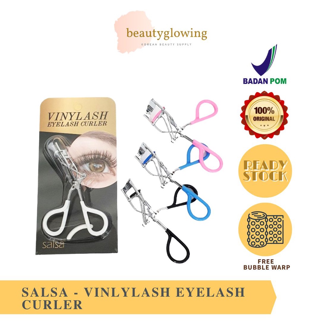 Jual SALSA Vinylash Eyelash Curler Penjepit Bulu Mata | Melentikkan ...