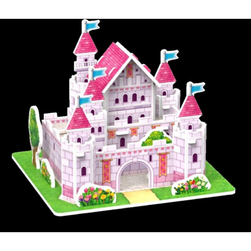 Jual Mainan edukasi puzzle 3d diy jigsaw puzzle bongkar pasang ...