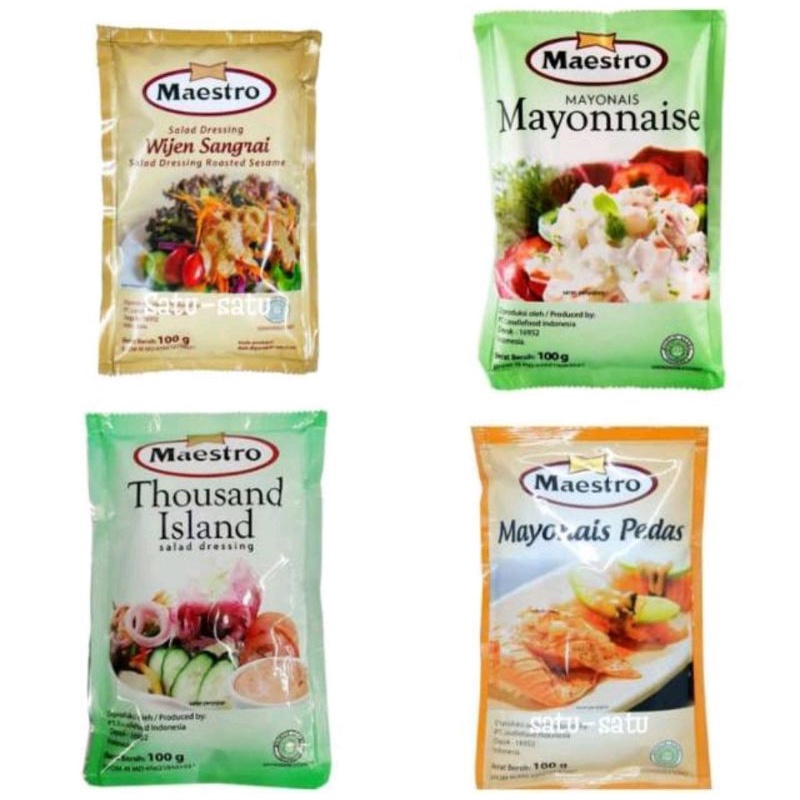 Jual Maestro sachet all variant 100gr | Shopee Indonesia