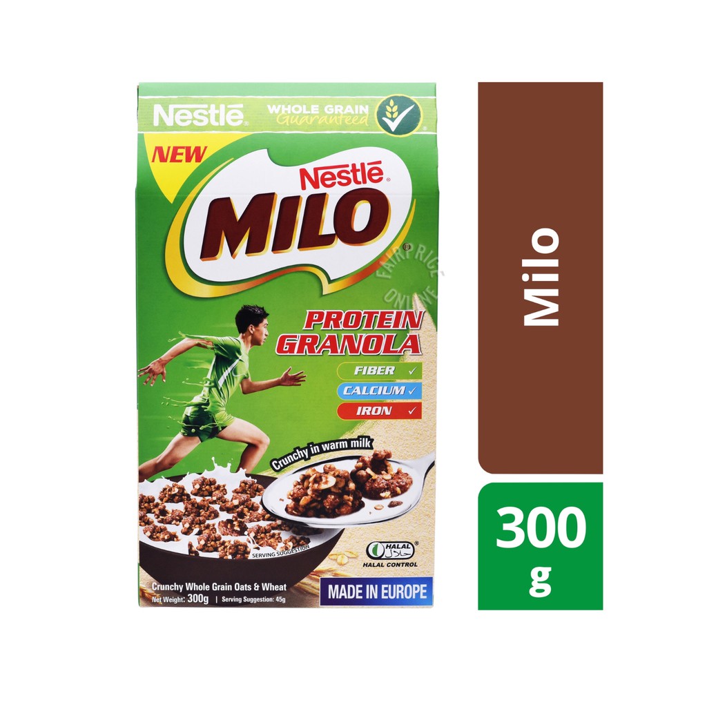 Jual Nestle Milo Protein Granola 300g - Singapore | Shopee Indonesia