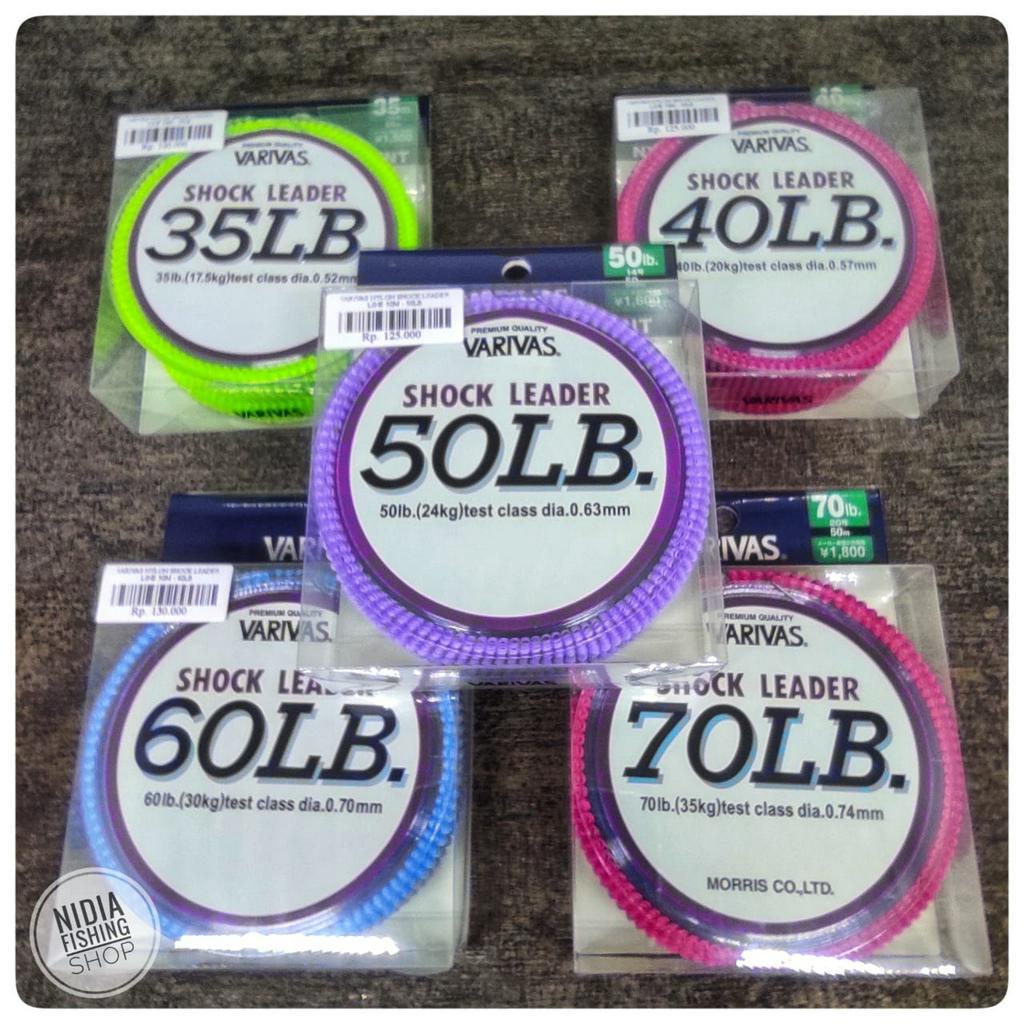 Jual SENAR LEADER | VARIVAS SHOCK LEADER NYLON MONOFILAMENT | Premium ...