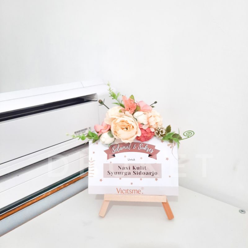 Jual Papan ucapan mini/papan bunga mini Hadiah ultah/wisuda /opening ...