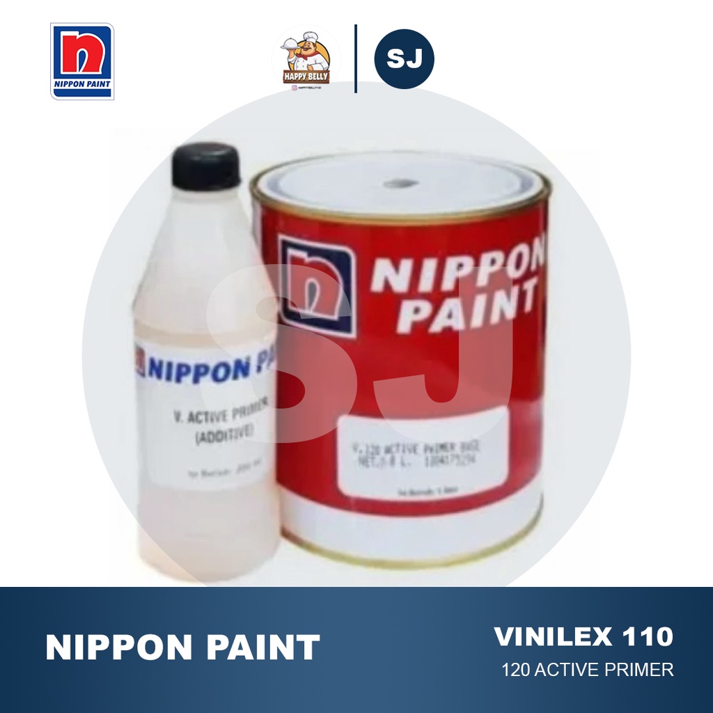 Jual Nippon Paint Vinilex 120 Active Primer 5 L | Shopee Indonesia