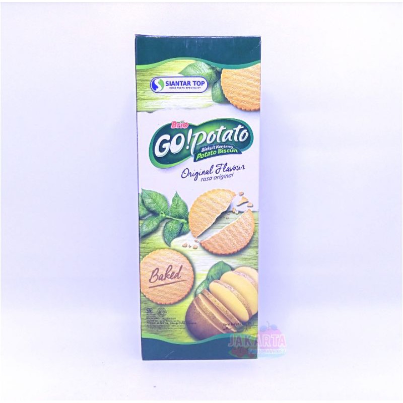 Jual (BISKUIT) BRIO POTATO BISKUIT ORIGINAL 104G | Shopee Indonesia