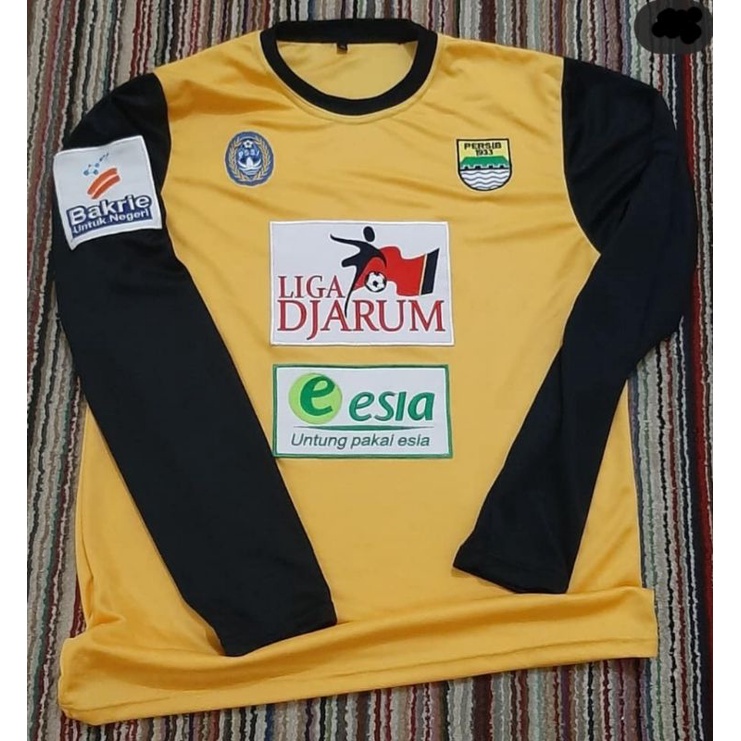 Jual Jersey Retro Kiper Persib Kuning 2006 | Shopee Indonesia