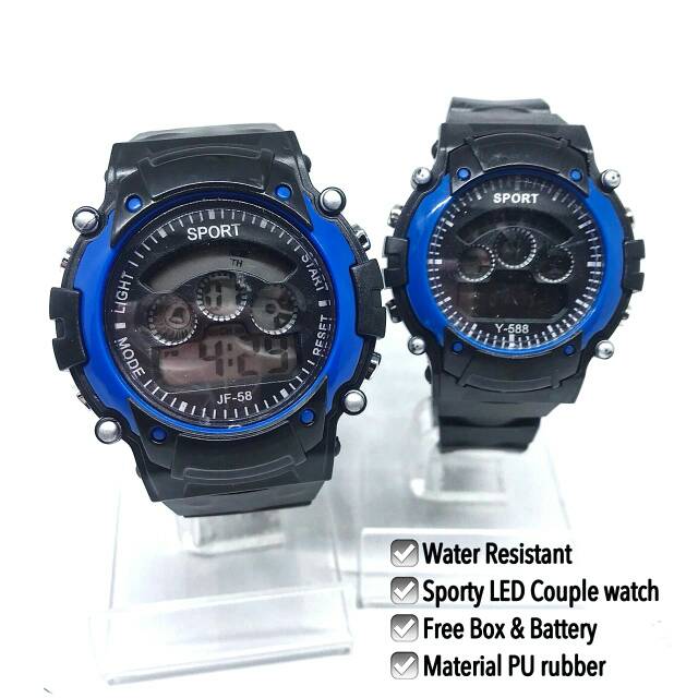 Jual Jam couple X-SPORTS DIGITAL WATCH (GRATIS BOX JAM) | Shopee Indonesia