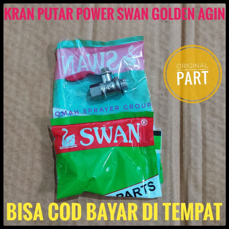 Jual Kran Putar Power Swan Original Golden Agin | Shopee Indonesia