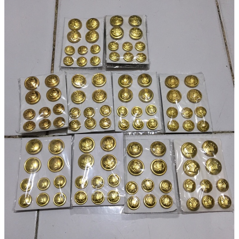 Jual Kancing Pdu Garudapramukakejaksaanpolppkorpritni Ad Kancing Upacara Pdu Kancing Pdu