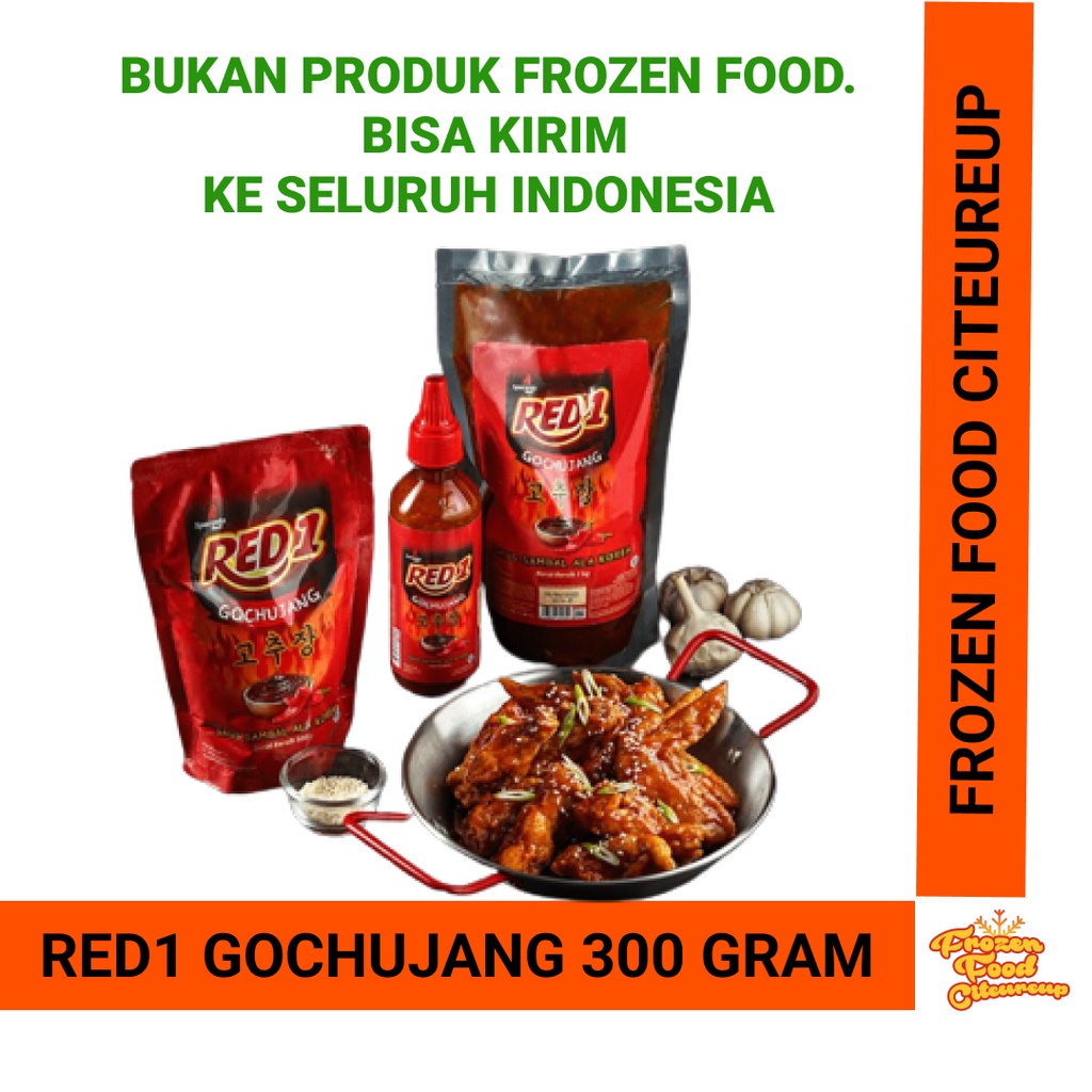 Jual RED 1 GO CHU JANG 500GR POUCH | Shopee Indonesia