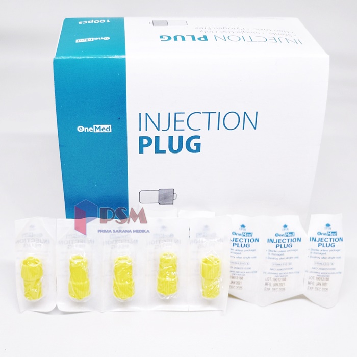 Jual OneMed Injection Plug / Penutup Injeksi IV Catheter per pcs ...