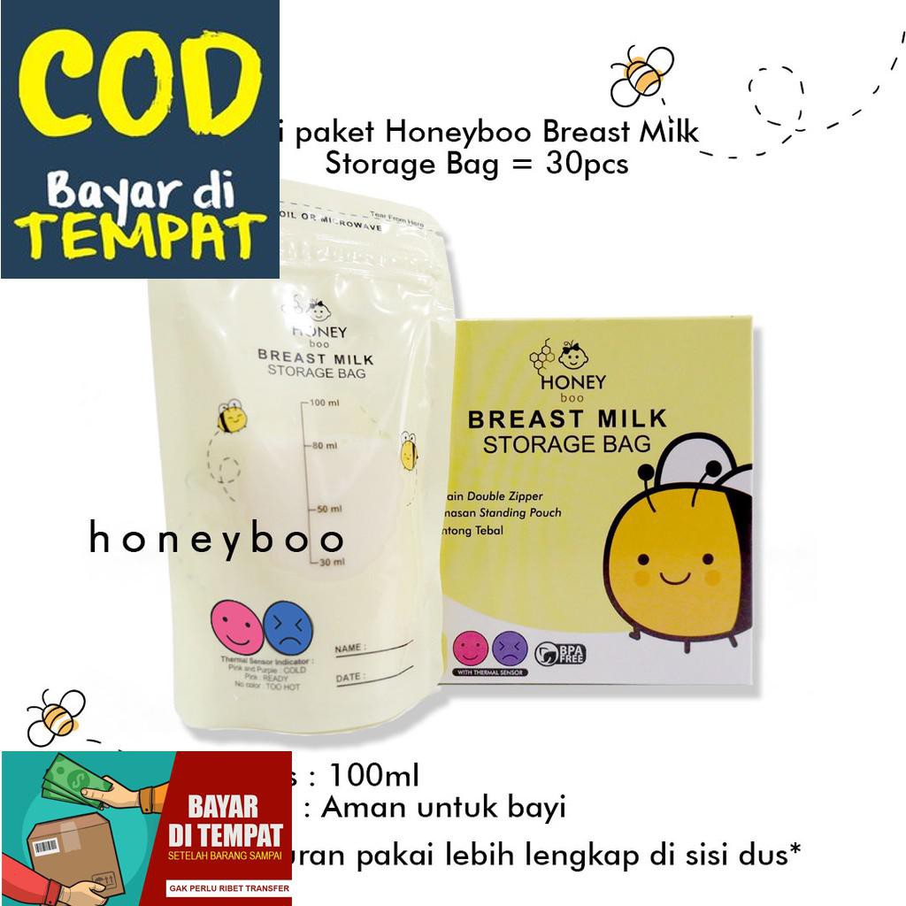 Jual KANTONG ASI BREAST MILK 100ML - HONEYBOO Sultan | Shopee Indonesia
