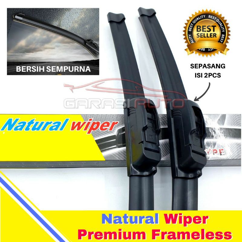Jual Wiper Karet Kaca Depan Mobil Nissan Terano Original TMC Premium Frameless nwb no bosch ...