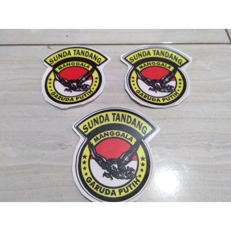 Jual (Ukuran 10x10cm)Stiker Sunda Tandang/Stiker Motor dan Mobil ...