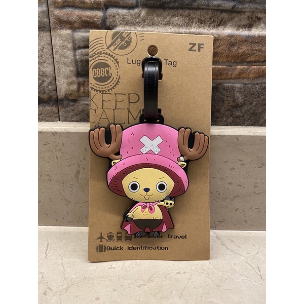 Jual Name Tag Koper Luggage Silikon Kartun One Piece Chopper | Shopee ...