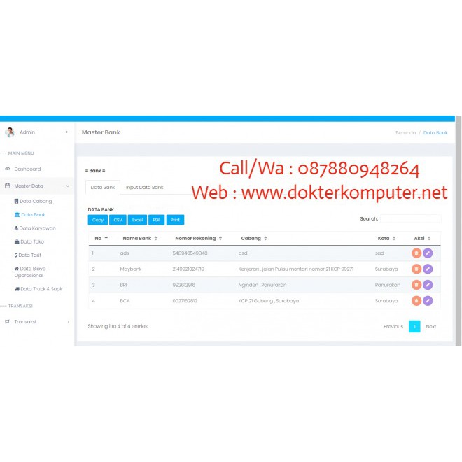 Jual Aplikasi - Program Pengiriman Barang Dengan Codeigniter berbasis Web | Shopee Indonesia