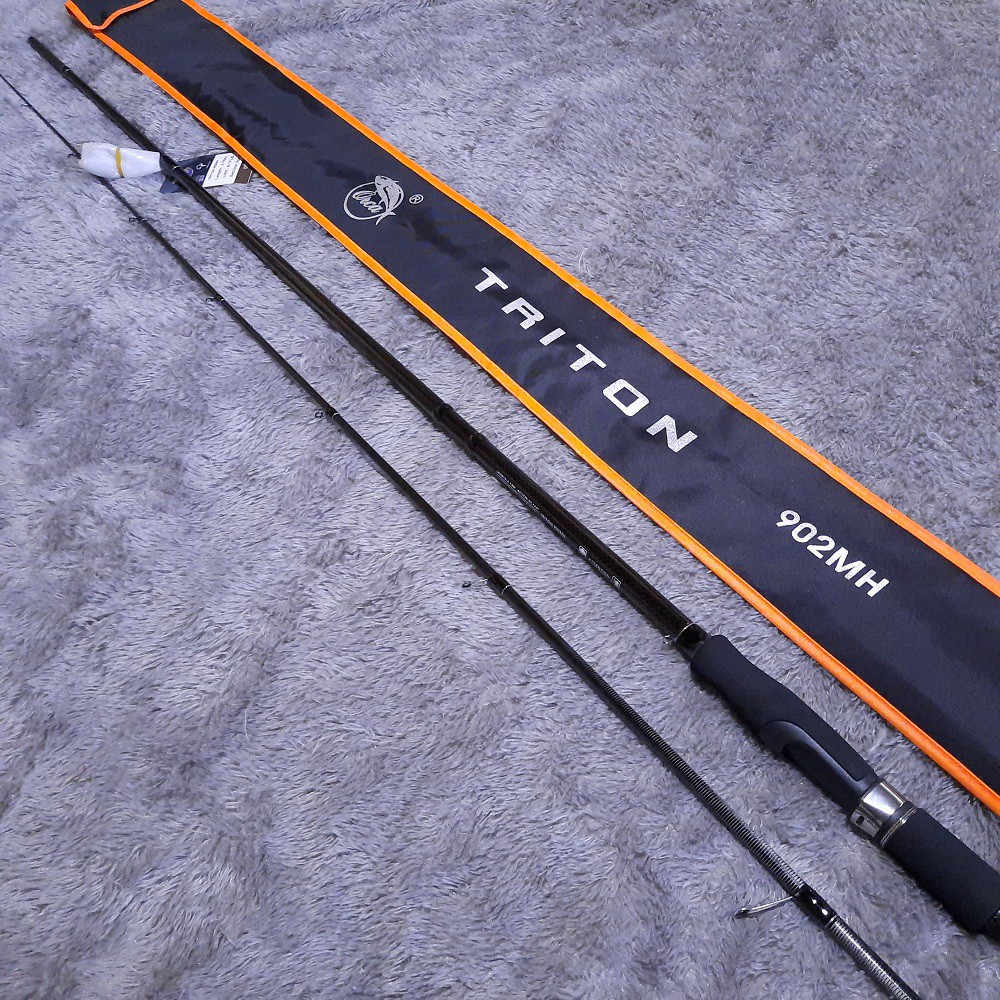 Jual Joran Pancing Spinning 902 MH dan 902 H Orca Triton 270 | Shopee ...