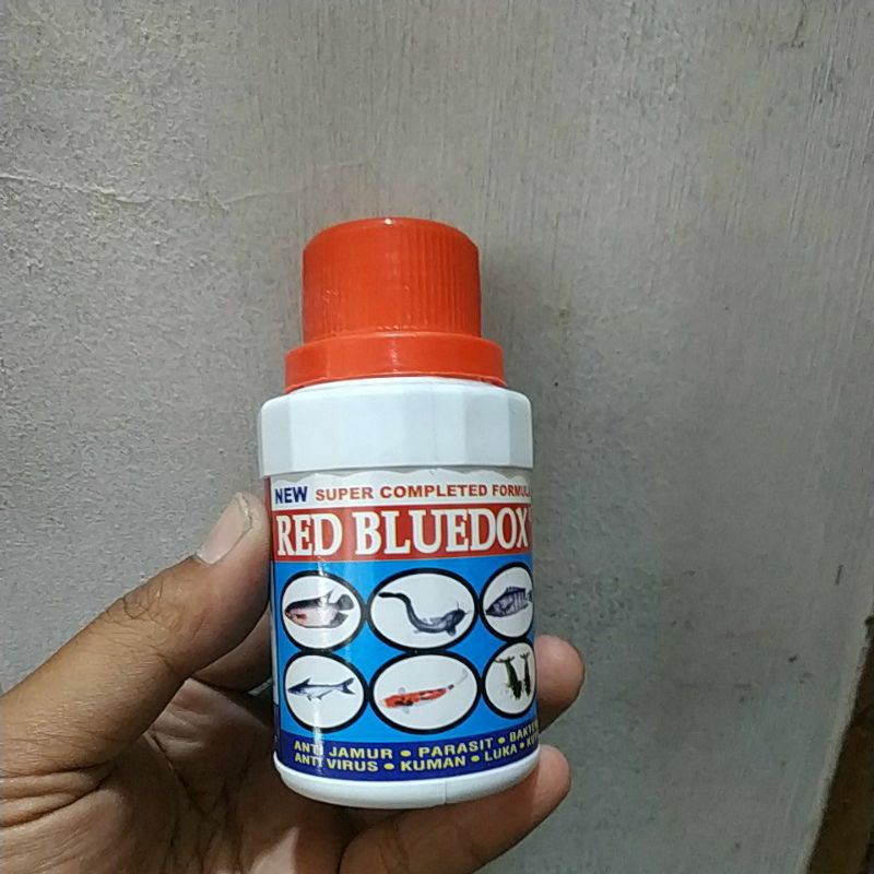 Jual RED BLUE DOX IKAN 120 ML | Shopee Indonesia