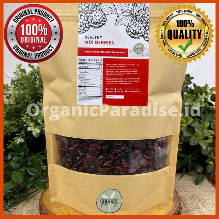 Jual Mix Berries 250 gr / Buah Berry Kering Campur 250 gram | Shopee ...