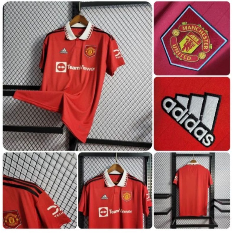 Jual Jersey MU home 2022/2023 grade ORI import | Shopee Indonesia