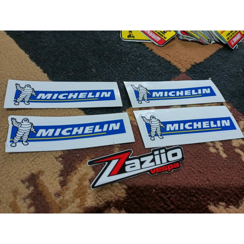 Jual stiker cating michelin bahan graftac anti luntur murag | Shopee ...