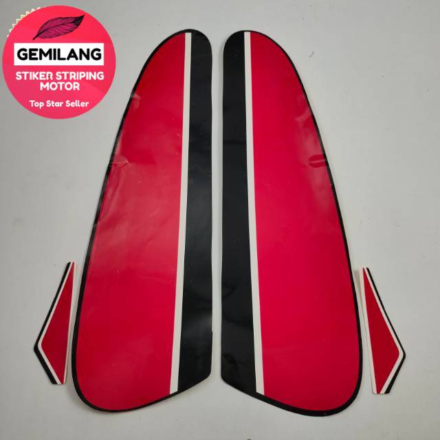 Jual Striping Decal Polet Sticker honda cb100 CB 100 gelatik jadul ...