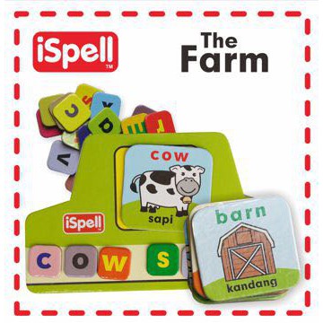 Jual KARTU EDUKASI iSpell FARM | Shopee Indonesia