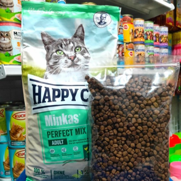 Jual Happy Cat Minkas Perfect Mix Kemasan 500G | Shopee Indonesia