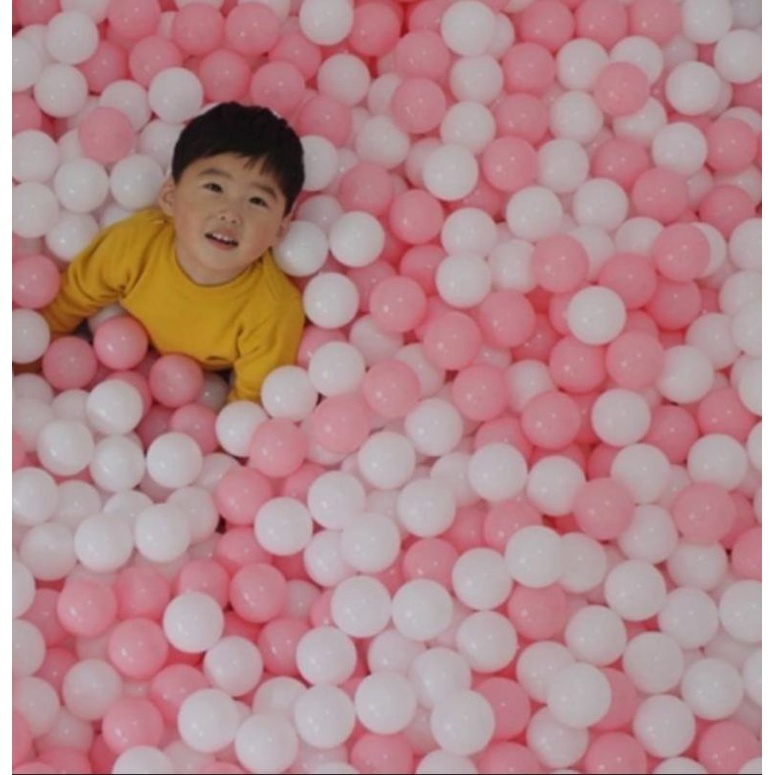 Jual Bola Mandi Bola Pink Putih | Shopee Indonesia